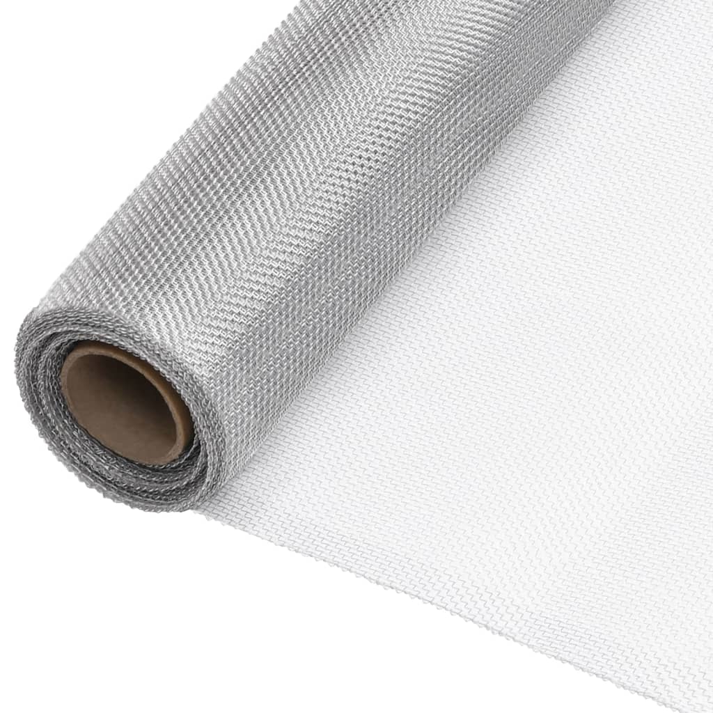 vidaXL Tinklelis, sidabrinis, 60x500cm, aliuminis | vidaXL.lt